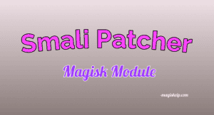Latest Smali Patcher Magisk Module Download