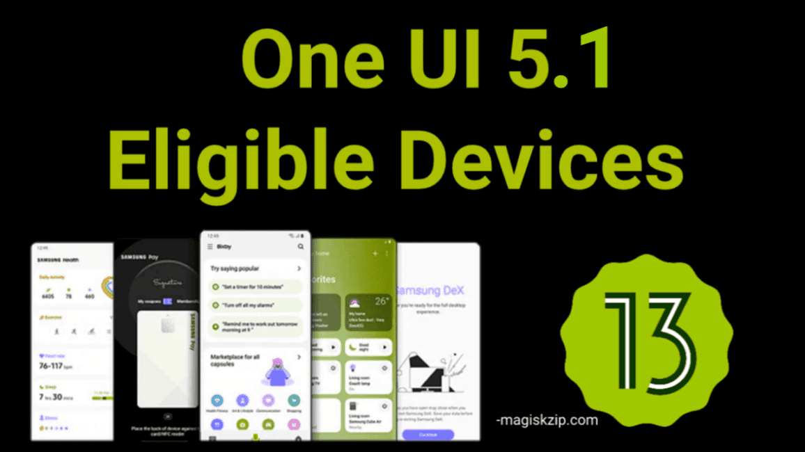 One Ui 5 1 Eligible Devices List And Release Date
